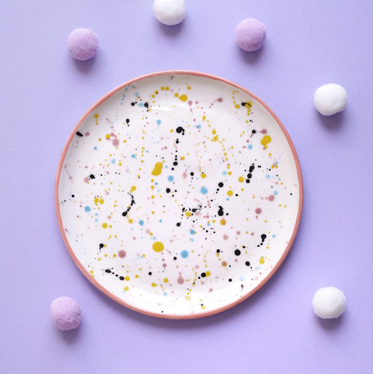 Small Fiesta Plate - Textura Ceramics