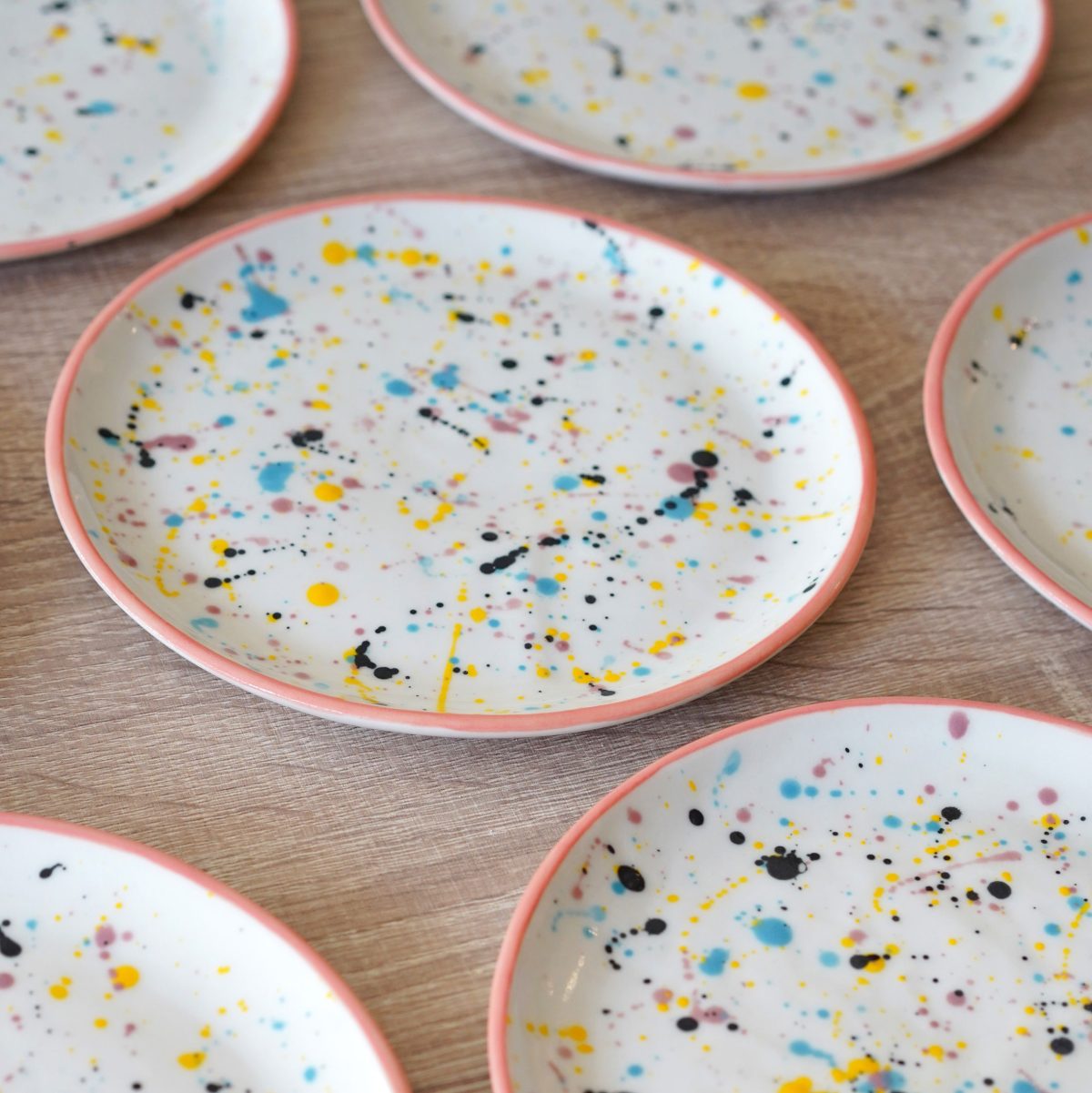 Small Fiesta Plate - Textura Ceramics